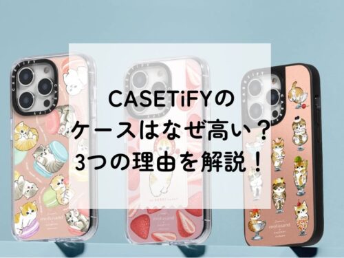 CASETiFY(ケースティファイ)ケースが高い3つの理由！店舗はなぜ高いかも徹底調査 - ぽちサポ